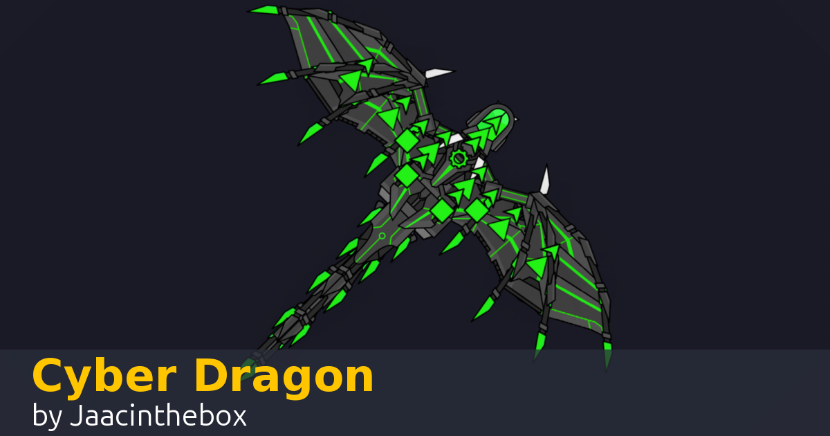 Cyber Dragon by Jaacinthebox - Star Vortex Shipyard